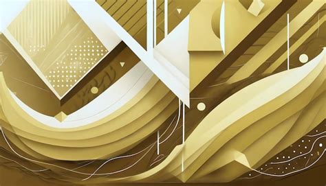 Premium Photo Modern Abstract Geometric Background Minimalist Colorful