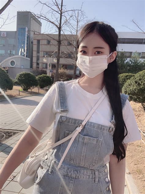 [최저가 귀여운] 데일리 트임 멜빵 데님 롱 원피스 에이블리