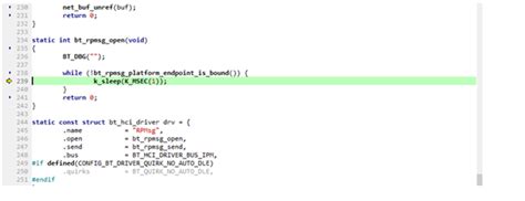 Bt Enable Function Stuck In Bt Rpmsg Platform Endpoint Is Bound For Nrf5340 Nordic Qanda