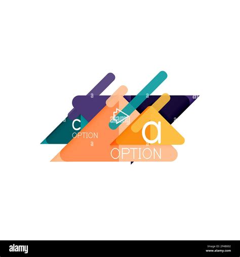 Triangle Data Visualization Design Option Infographic Layout Triangle Data Visualization