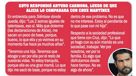 Aseguran Que “arturo Carmona Sí Se Ponía Muy Violento Con Alicia