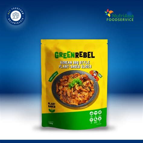 Green Rebel Korean Bbq Style Plant Based Silces Foodchow Philippines