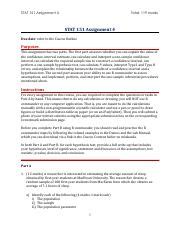 Assignment 4 PDF 3 .pdf - STAT 151 Assignment 4 Total: 119 marks STAT ...
