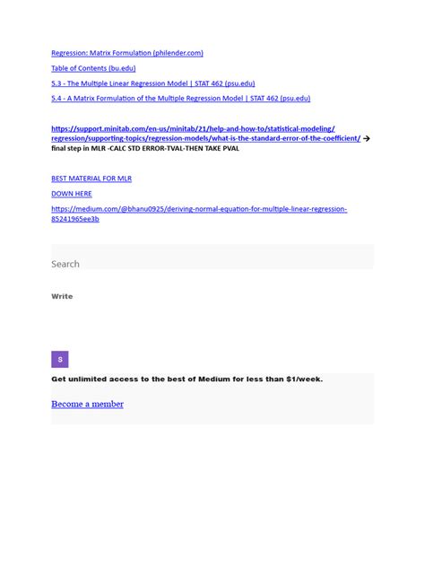 Full Detils To Find Coefficient Regression Download Free Pdf