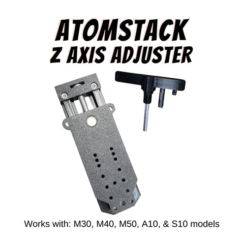 Atomstack Z Axis Adjuster Works With M30 M40 M50 A10 S10 Standard
