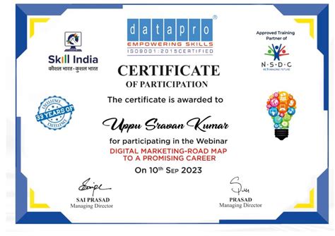 Sravan Kumar Uppu On Linkedin Digitalmarketing Skill Datapro