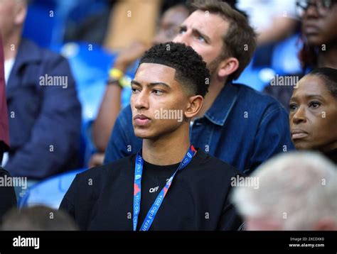 Jobe Bellingham Brother Of Englands Jude Bellingham In The Stands Ahead Of The Uefa Euro 2024