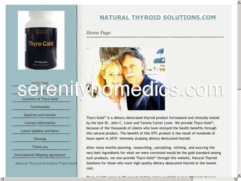 Thyro Gold Questions