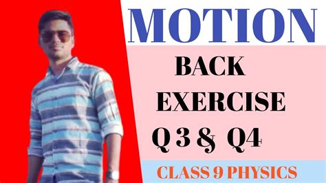 Motion Class 9 9th Class Motion Chapter Explanation Class 9 Motion Exercise Youtube