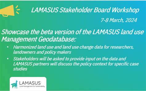 Development Of A New High Resolution Land Use Management Geodatabase