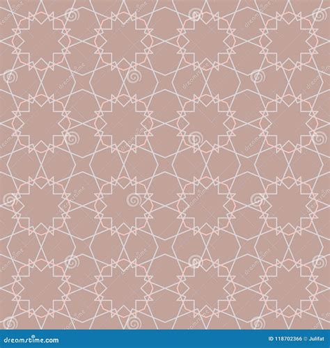Beautiful Arabic Design Template With Seamless Arabic Pattern Abstract Islamic Design Girih