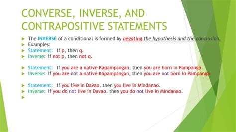 G8 Math Q2 Week 6 Conditional Statement Pptx
