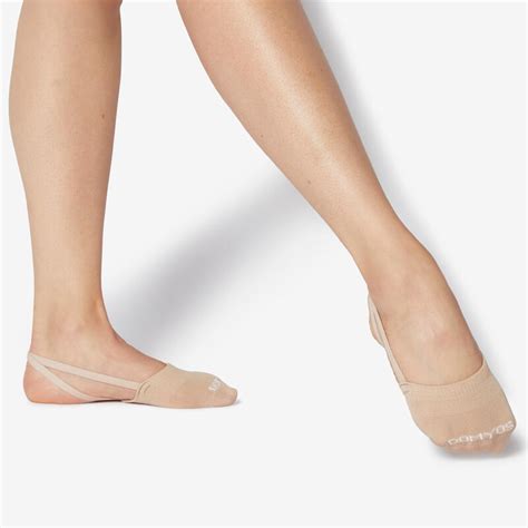 Teentjes Voor Ritmische Gymnastiek Volwassenen Beige Domyos Decathlonnl