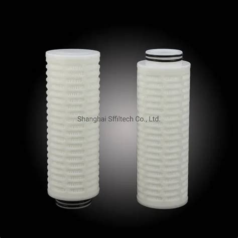 Pp Pleated Filter 10 Inch High Flow Pp Pleated Cartridge Filter Pp