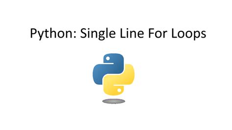 Python: How to Make and Use Single Line For Loops
