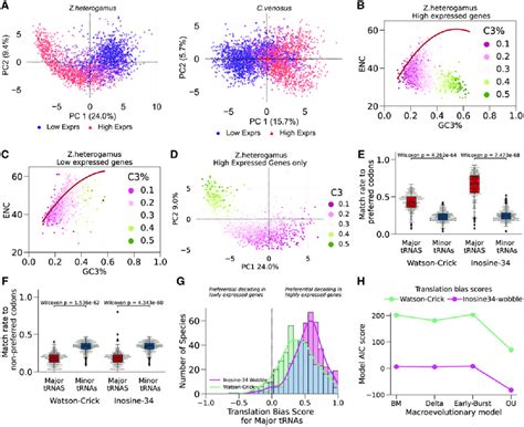 Expression Linked Codon Usage Bias Correlates With TRNA Supply A Download Scientific Diagram