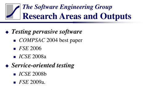 Ppt The Software Engineering Group Powerpoint Presentation Free