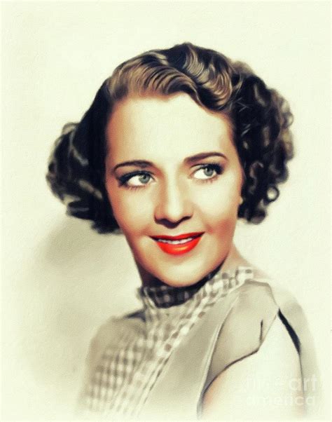Ruby Keeler Vintage Actress 2 Painting By Esoterica Art Agency Pixels
