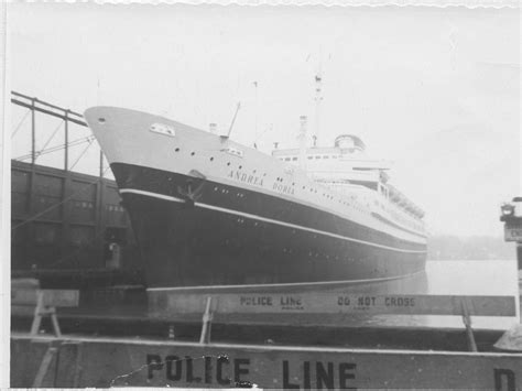 The 1956 Andrea Doria Sinking Catastrophe At Sea History Cooperative