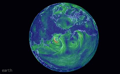 Amazing Earth Wind Map Bsak Geography
