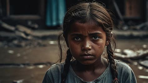 A Girl With A Braided Hair And A Braid Is Standing In Front Of A