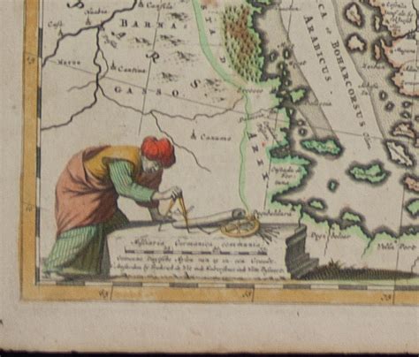 Map Of Persiae Armeniae Natoliae Et Arabiae Descriptio Per Frederick