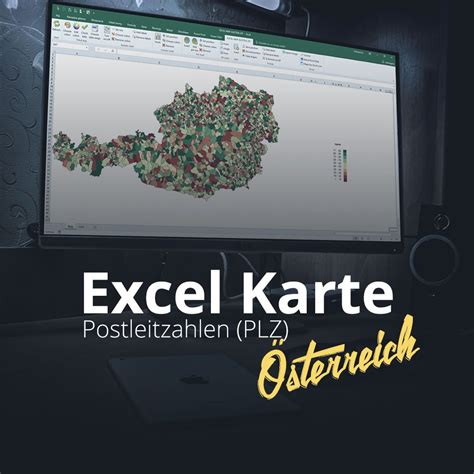 Excel Karte Österreich Postleitzahlen PLZ Excel Karte de Excel Add In für Maps Karten
