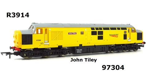 Hornby R3914 Class 37 97304 John Tiley In Network Rail Livery