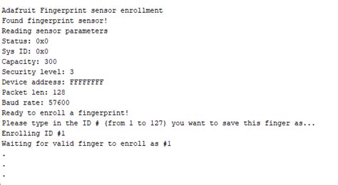 Fingerprint Sensor Does Not Recognize Finger General Guidance Arduino Forum
