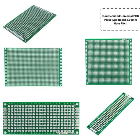 Universal Pcb Prototype Board 254mm Hole Pitch
