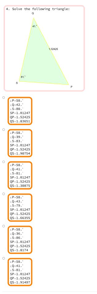 Solved Precalc Trig Please Provide The Work Step By Step