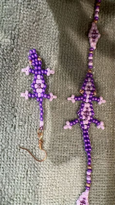 Diy How To Make A Beaded Lizard With Pictures In 2025 Bead Lizard