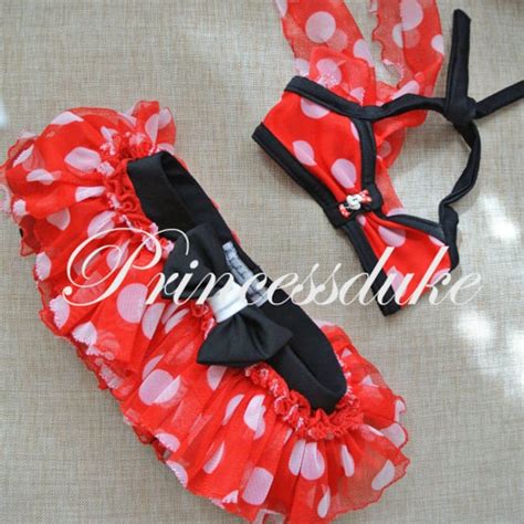 Minnie Mouse Bathing Suit Etsy