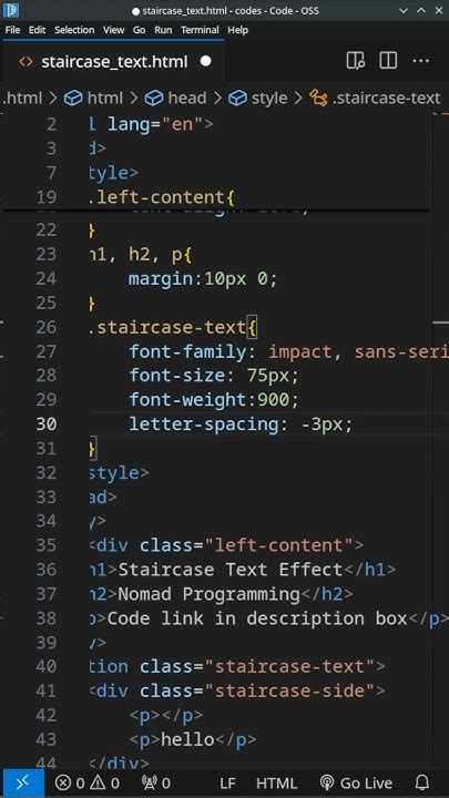 Fun Text Effect In Html And Css Coding Webdesign Webcoding Webdevelopmenthtml5 Youtube