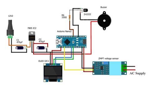 Ac Voltage Sensor Circuit Diagram