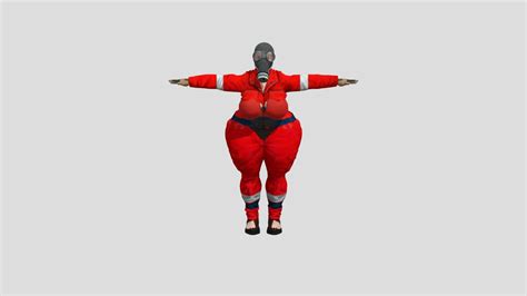 Commission Chamoy20 Thicc Fem Pyro Download Free 3d Model By Autistic Badass Conceptual Artist