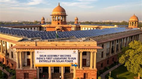 Delhi Assembly Solar Power Project Indias First Legislature On 100