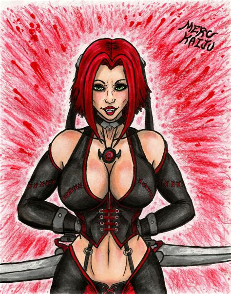 Rule 34 1girls Big Breasts Blades Blood Bloodrayne Breasts Choker