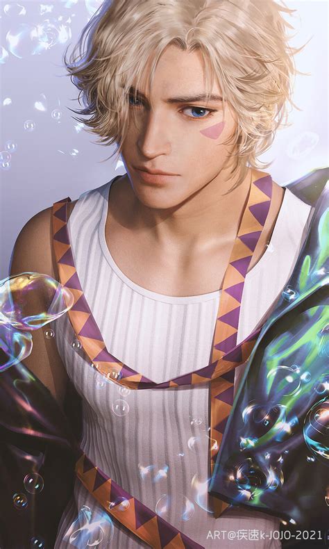 Caesar Anthonio Zeppeli Battle Tendency Mobile Wallpaper By Kdash