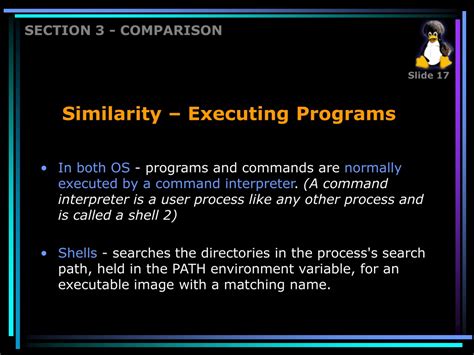 ppt linux vs unix operating system comparison powerpoint