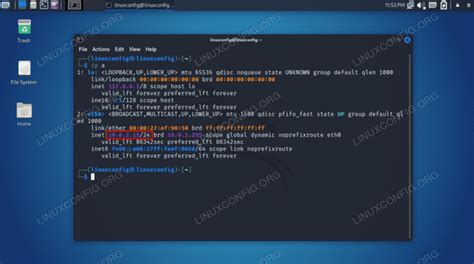 How To Find IP Address In Kali Linux Linux Tutorials Learn Linux Configuration