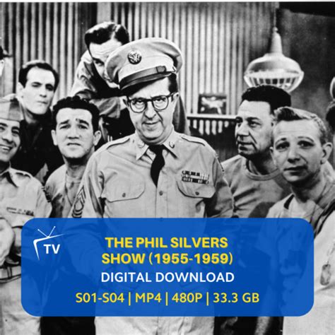 The Phil Silvers Show 1955 Tv Series Digital Download Classic 50s Sitcom Retro Army