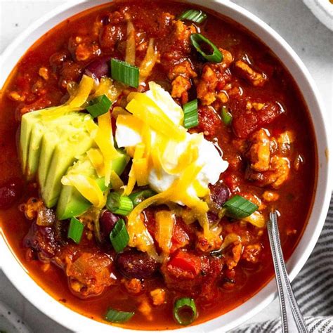Healthy Instant Pot Turkey Chili Eat The Gains