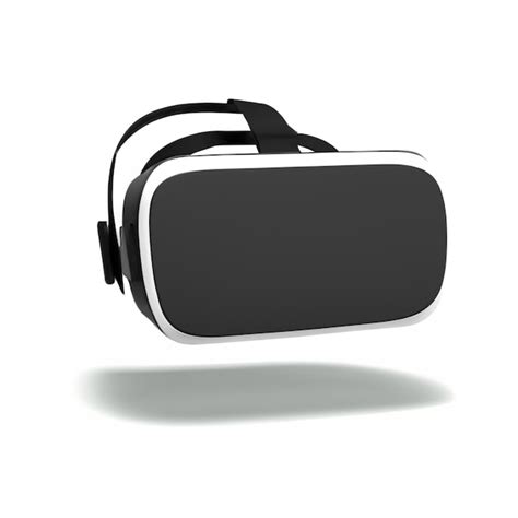 Premium Photo Vr Headset On White Backgrounds