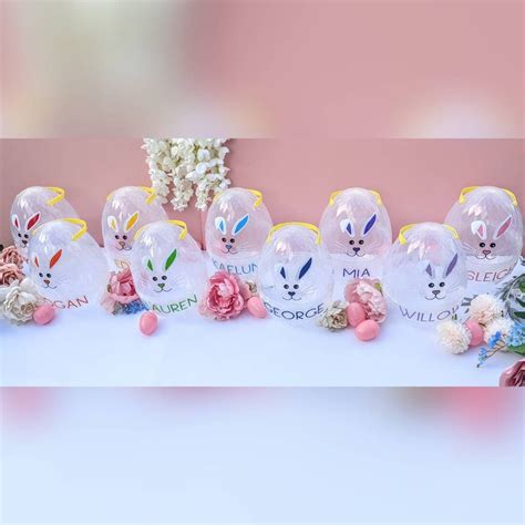 Personalised Giant Fillable Easter Egg Easter Basket Etsy Uk