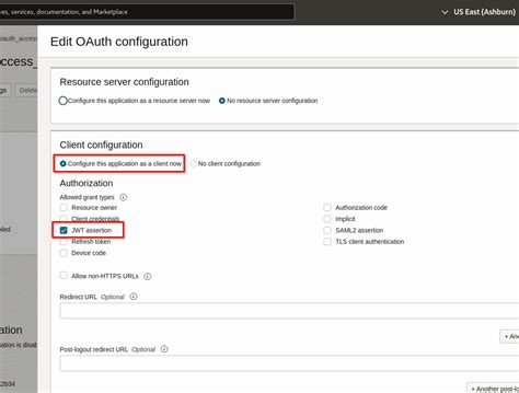 Idcs Configuration For Oauth User Assertion