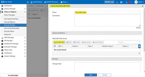 Technical Tip How To Enable Web Url Filter From F Fortinet Community