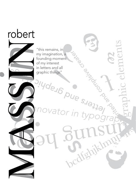 Type Poster By Robert Massin