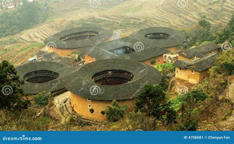 Fujian Tulou Stock Image Image Of Quadrate Towers Legacy 4708681