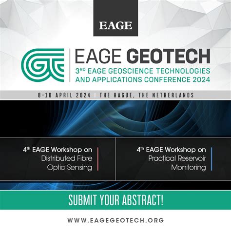 Eage European Association Of Geoscientists And Engineers On Linkedin Geotech2024 Geoscience